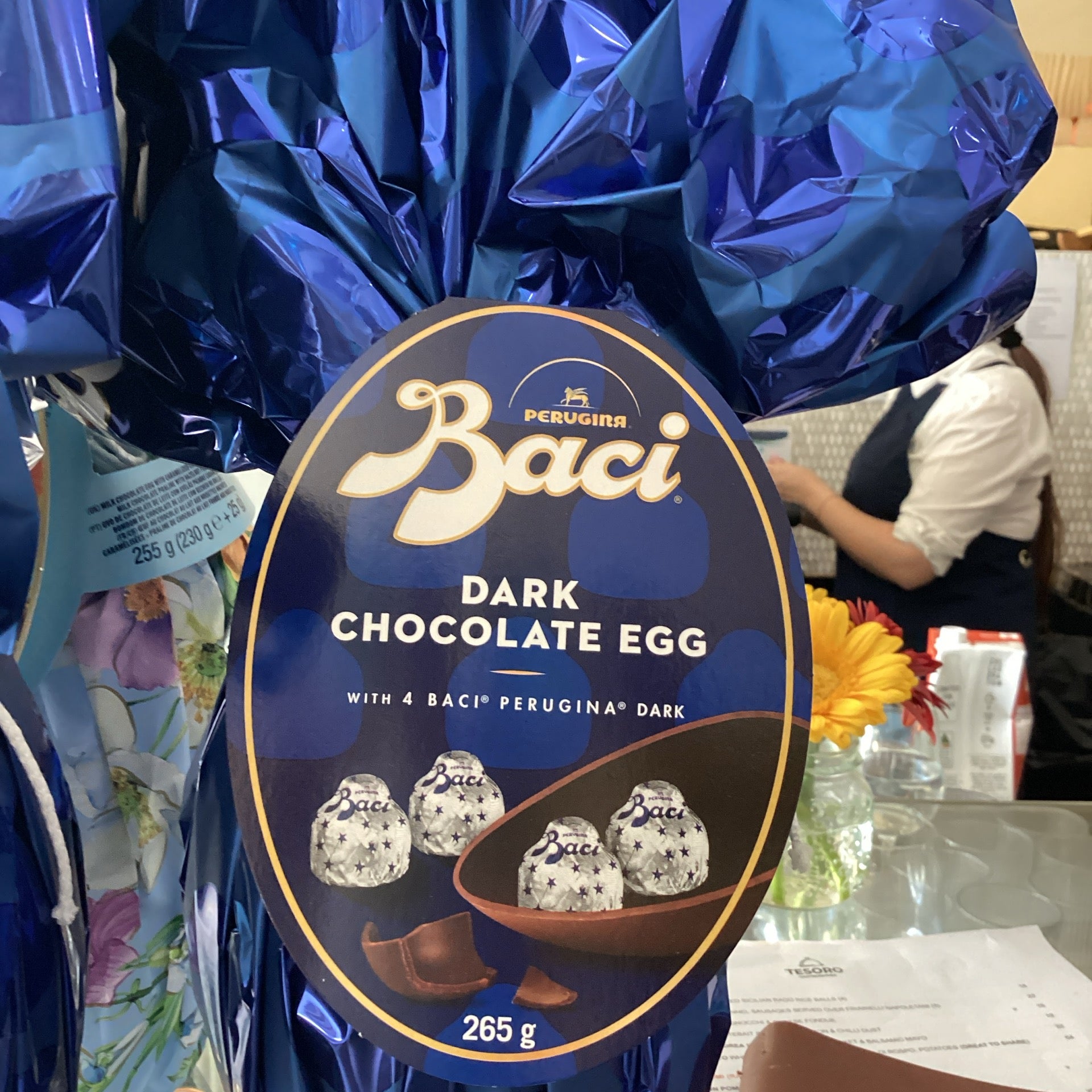 Baci dark chocolate Easter eggs | TESORO GASTRONOMIA