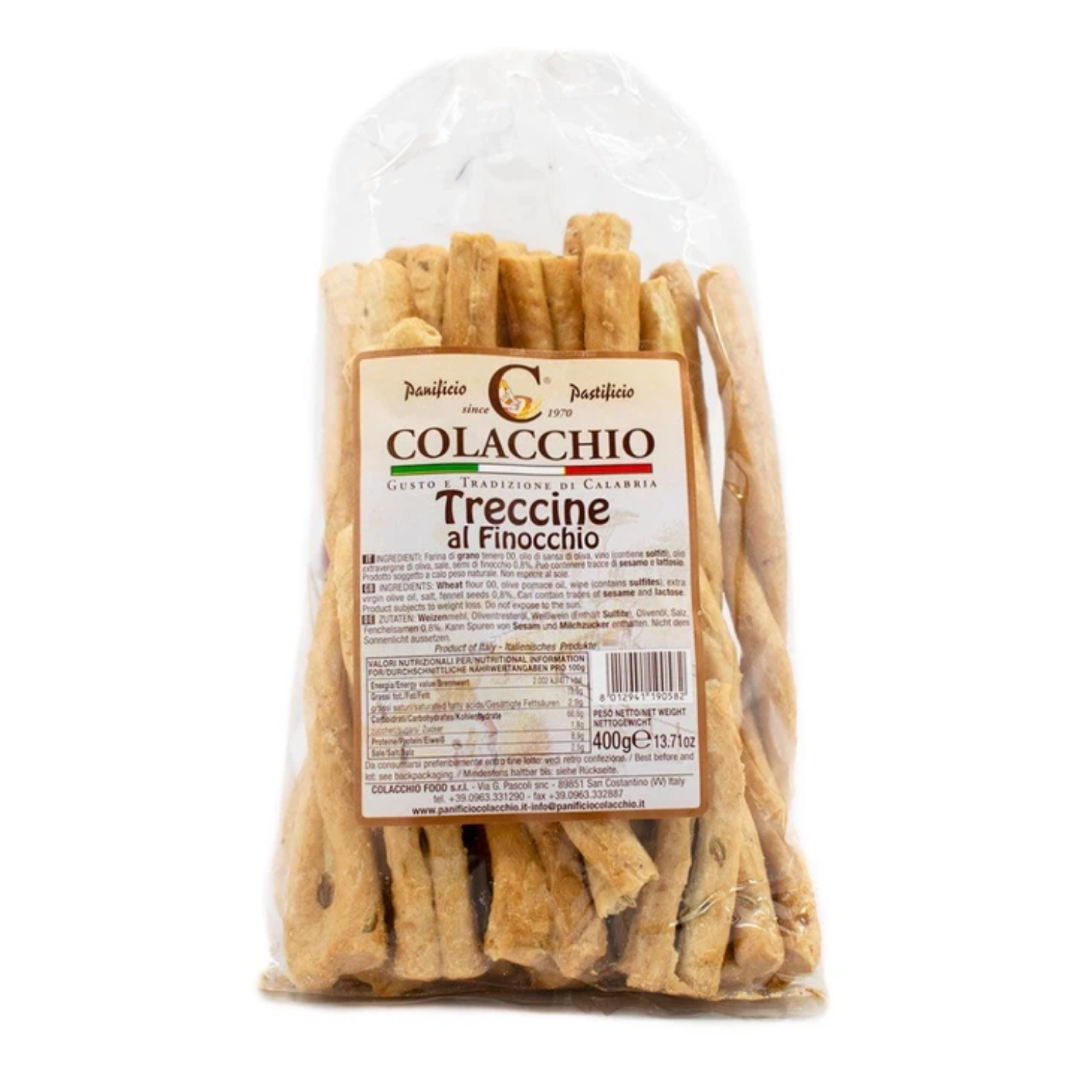 Colacchio Taralli Finocchio | TESORO GASTRONOMIA